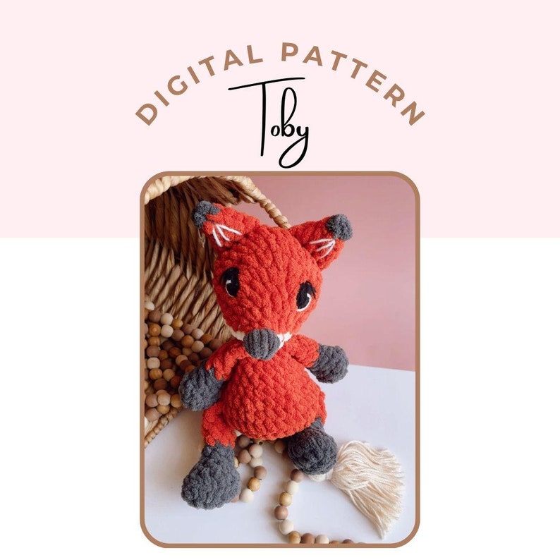 Toby's Crochet Pattern - Etsy