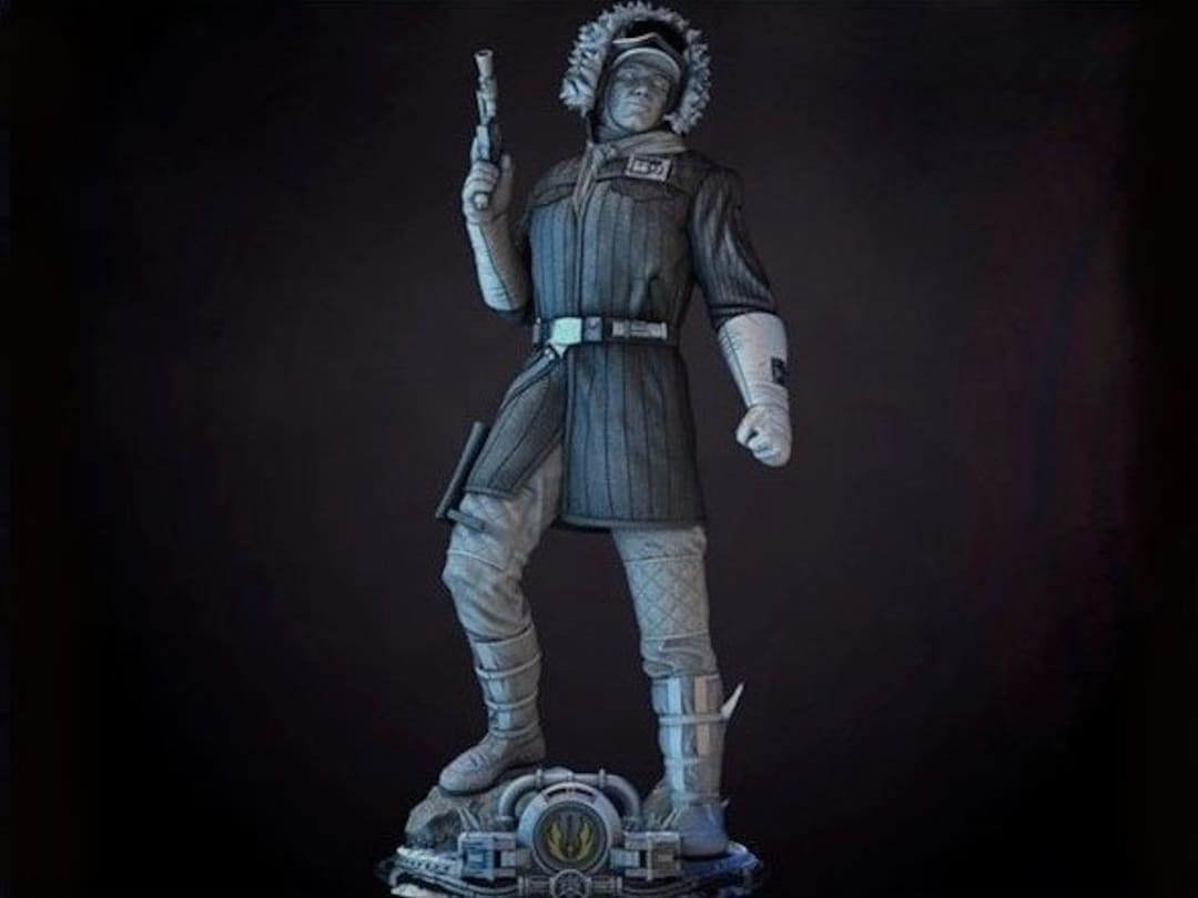 Han 3D Stl, File for 3D Printing, Decor for Gamer Room, Geek Stuff ...