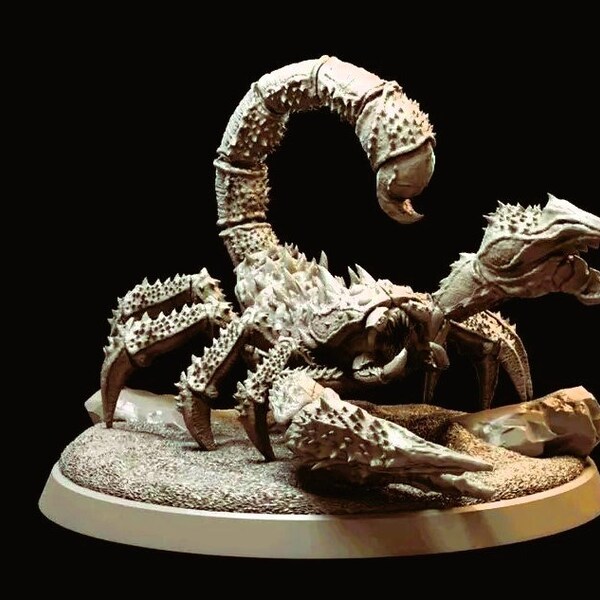 Scorpion 3d Stl File - Etsy