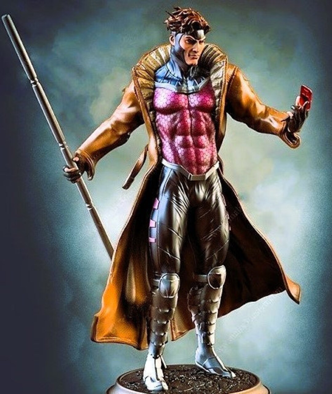 Gambit Figure 3D Stl, File for 3D Printing, Decor for Gamer Room, Geek ...