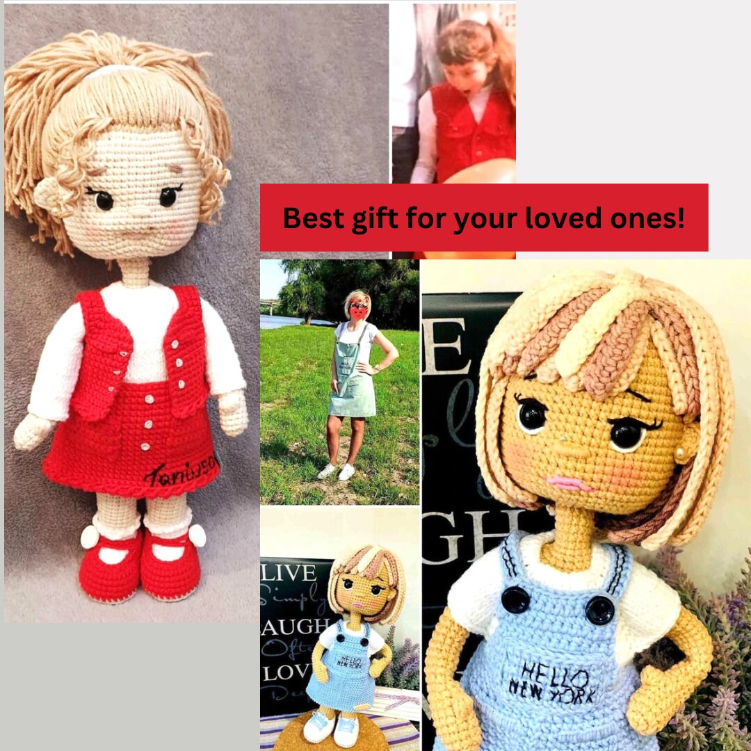 Look Alike Doll, Personalised Doll Mini Me Doll Portrait Doll ...
