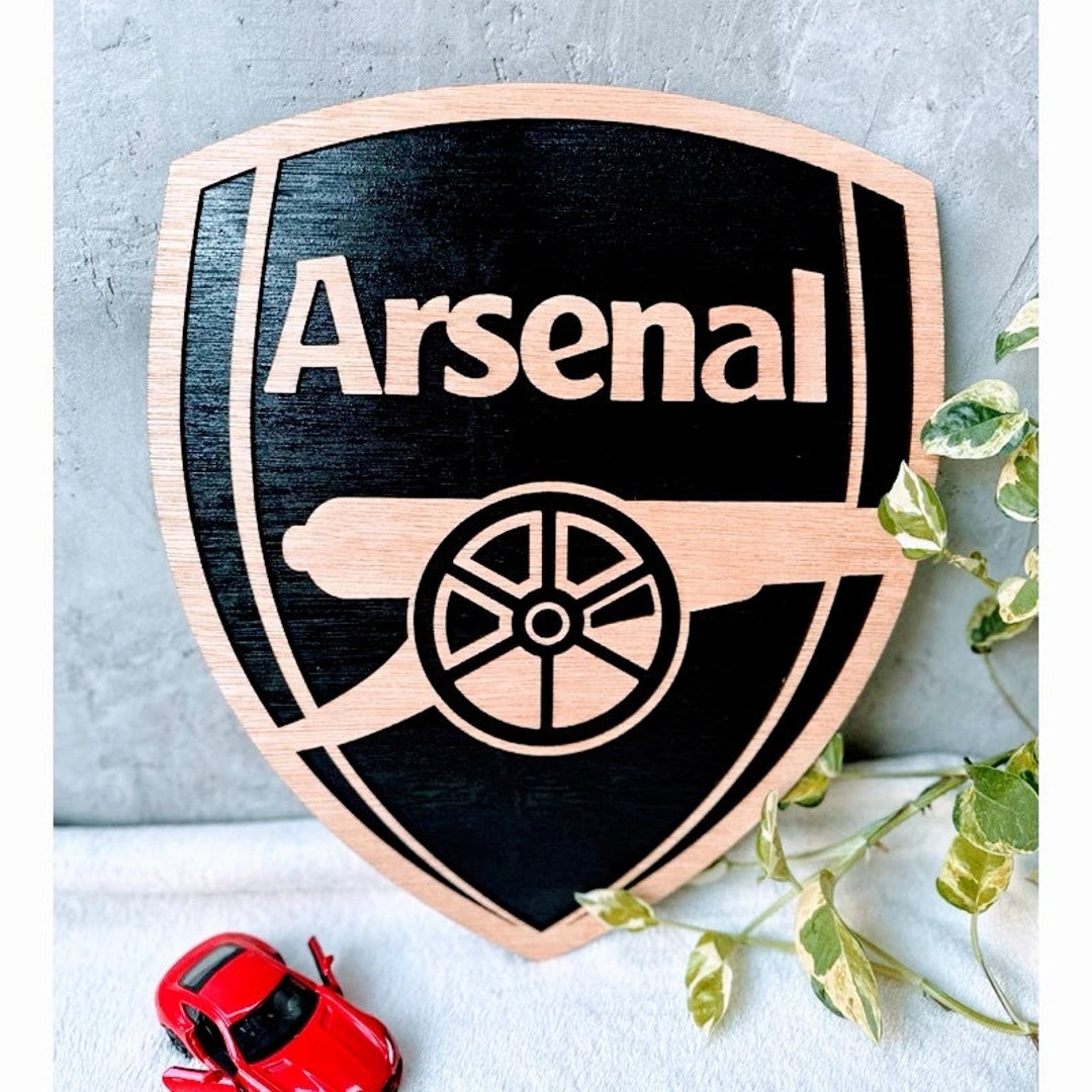 Arsenal Wood Sign 3D Wall Decoration Size 40x40 Cm - Etsy