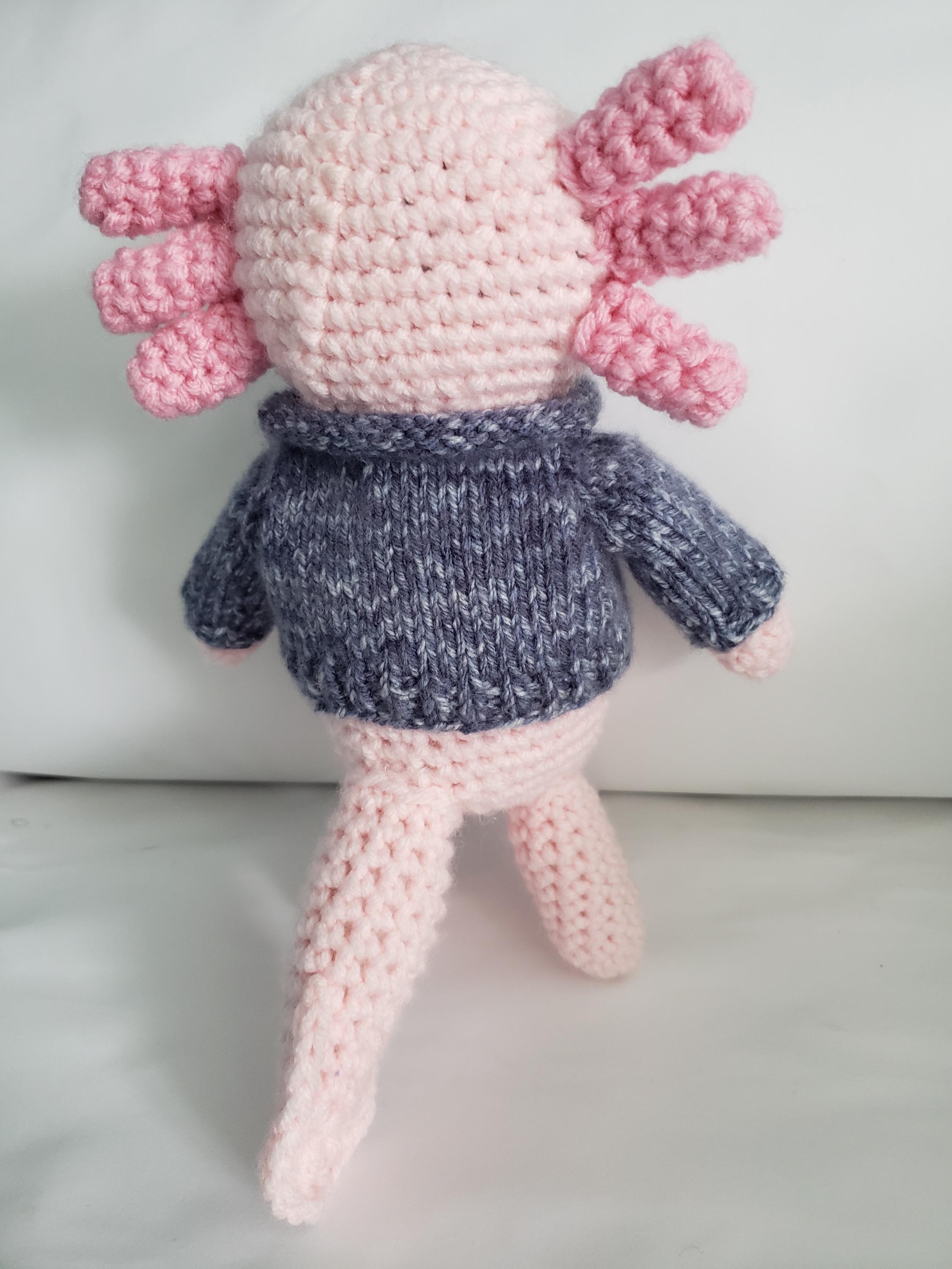Axolotl With Sweater Patterns - Etsy