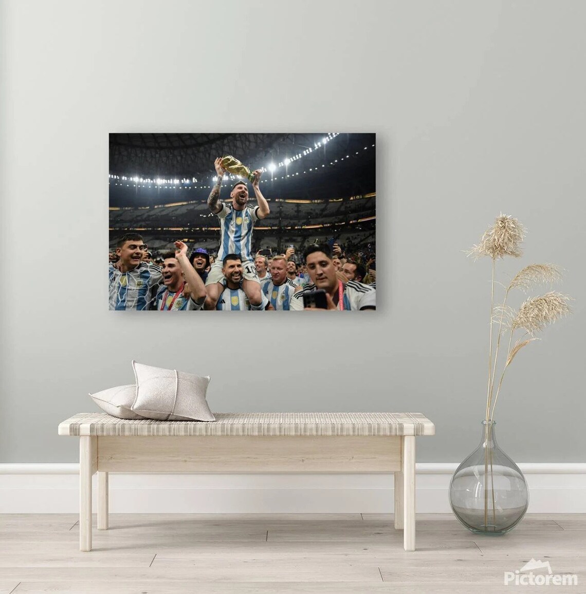 Lionel Messi Canvas Lionel Messi Poster ,football Posters Gift ...