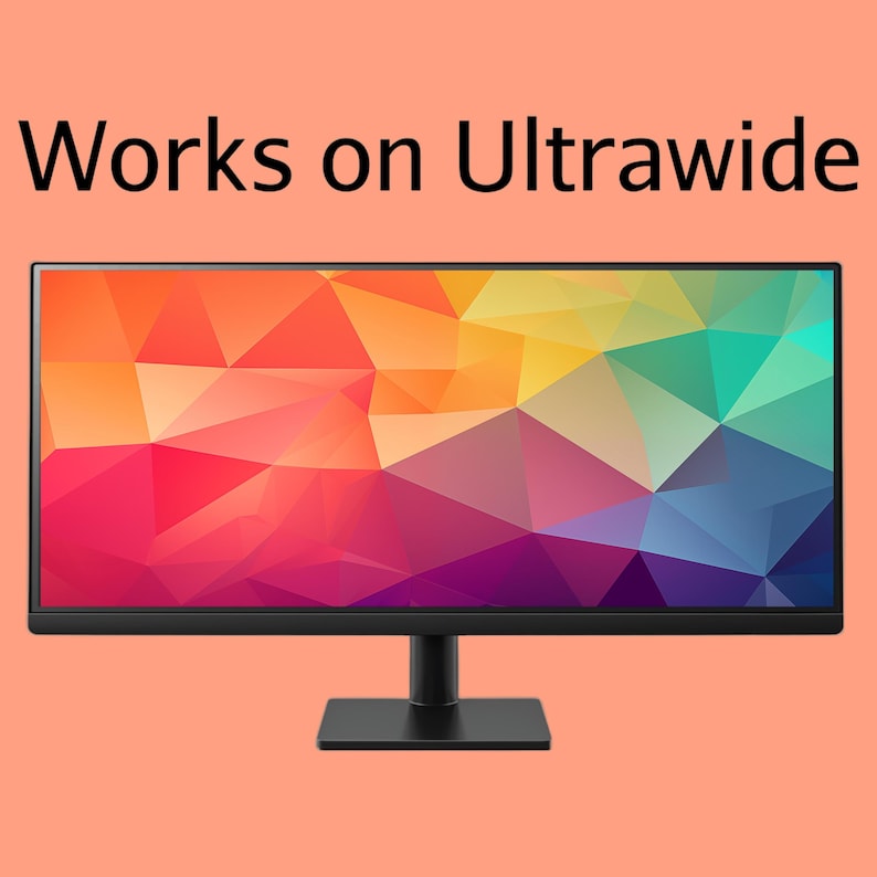 Rainbow Pattern Desktop Wallpaper Background, Geometric Shape ...