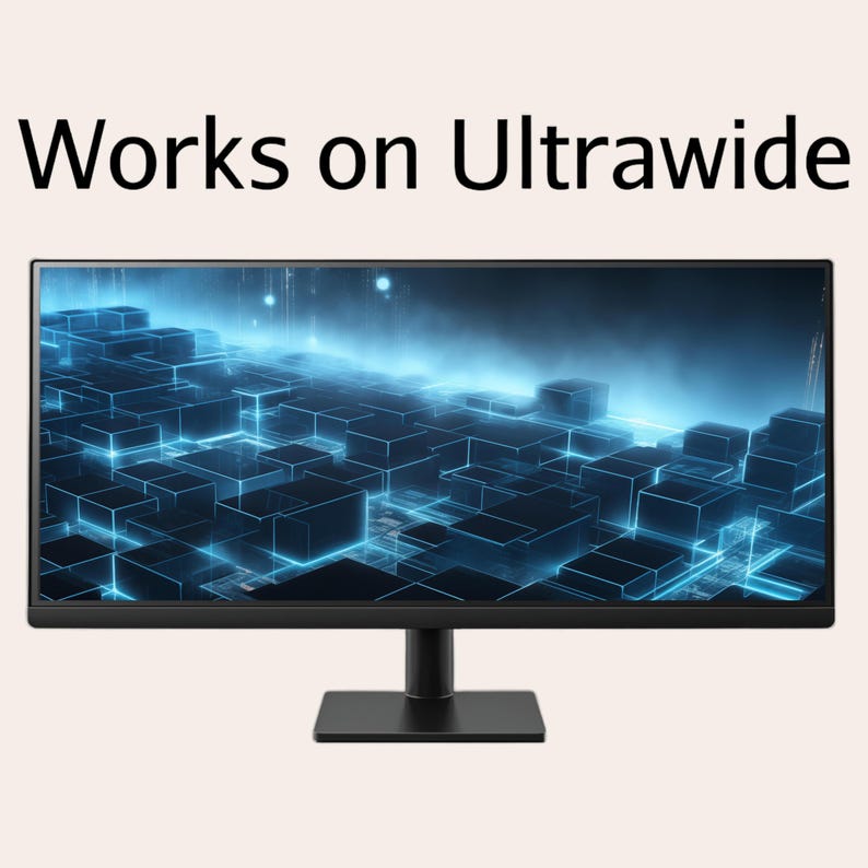 Futuristic Grid Desktop Wallpaper Background, Gaming Retro, Ultrawide ...