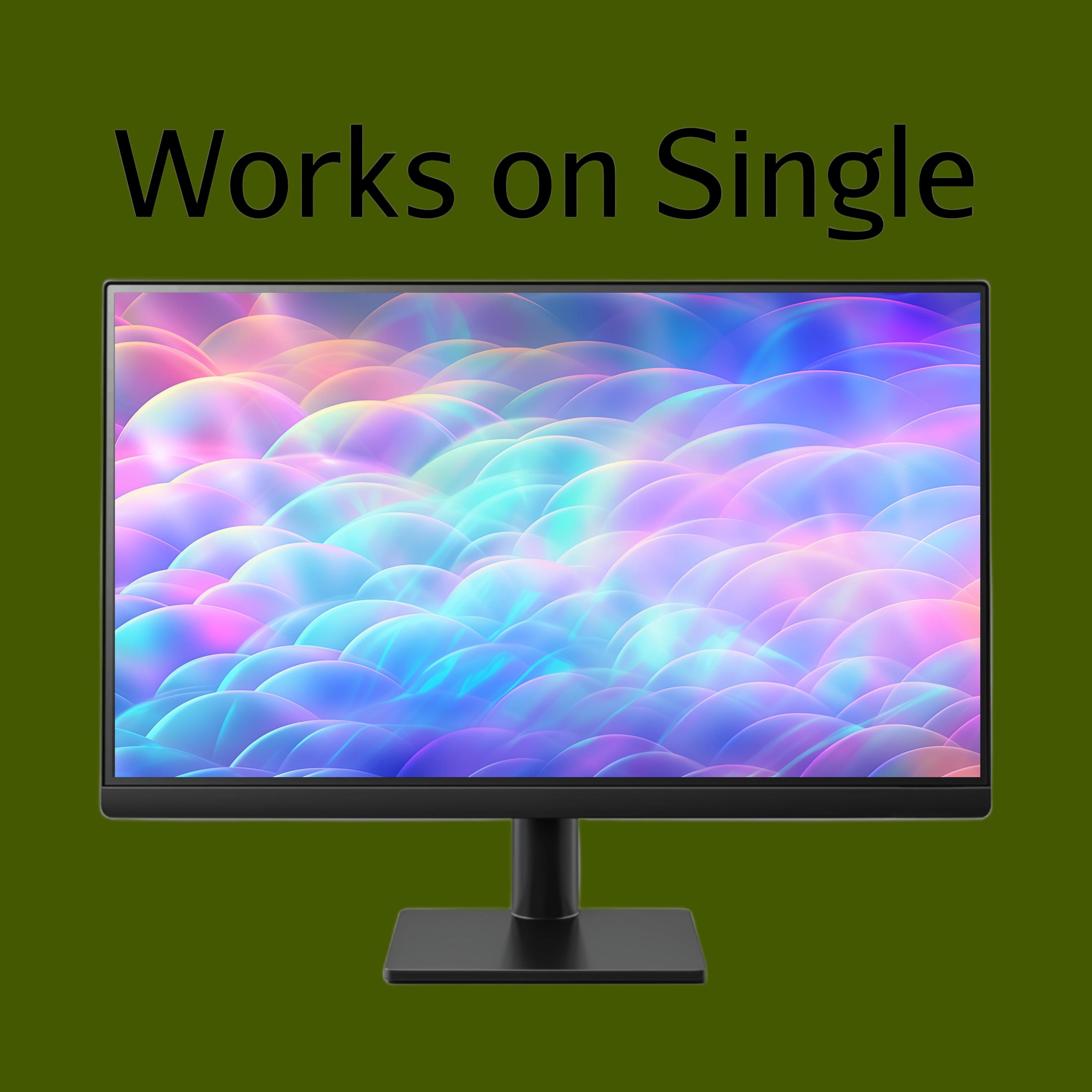 Holographic Patterns Desktop Wallpaper Background, Bubbles, Ultrawide ...