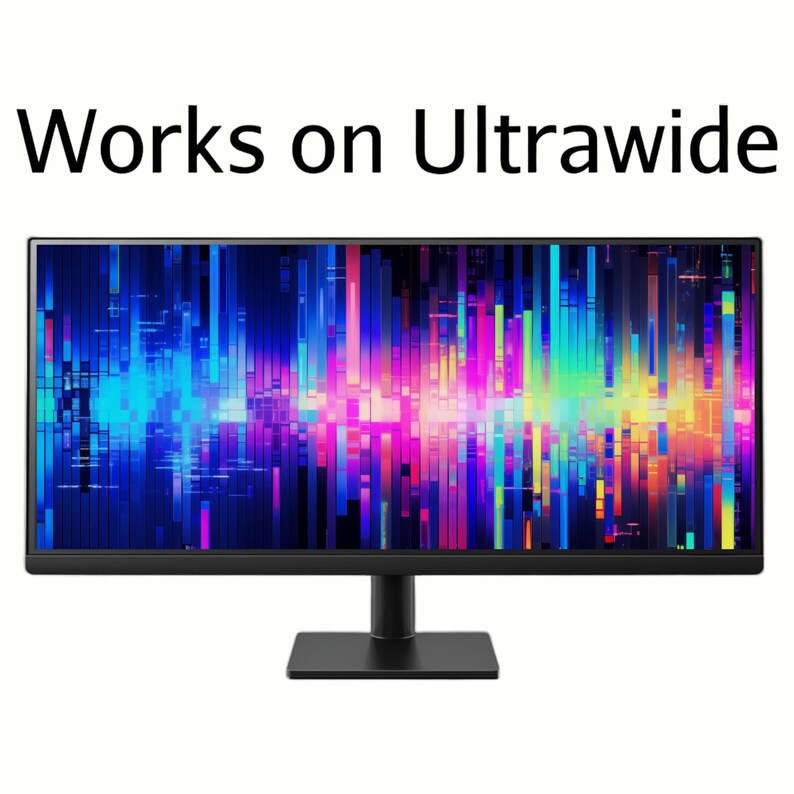 Digital Glitch Digital Art Desktop Wallpaper Background, Ultrawide ...