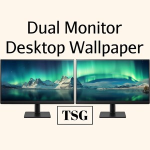 Aurora Borealis Northern Lights Desktop Wallpaper Background, Ultrawide ...