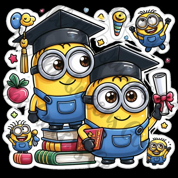Minions Graduation - Etsy