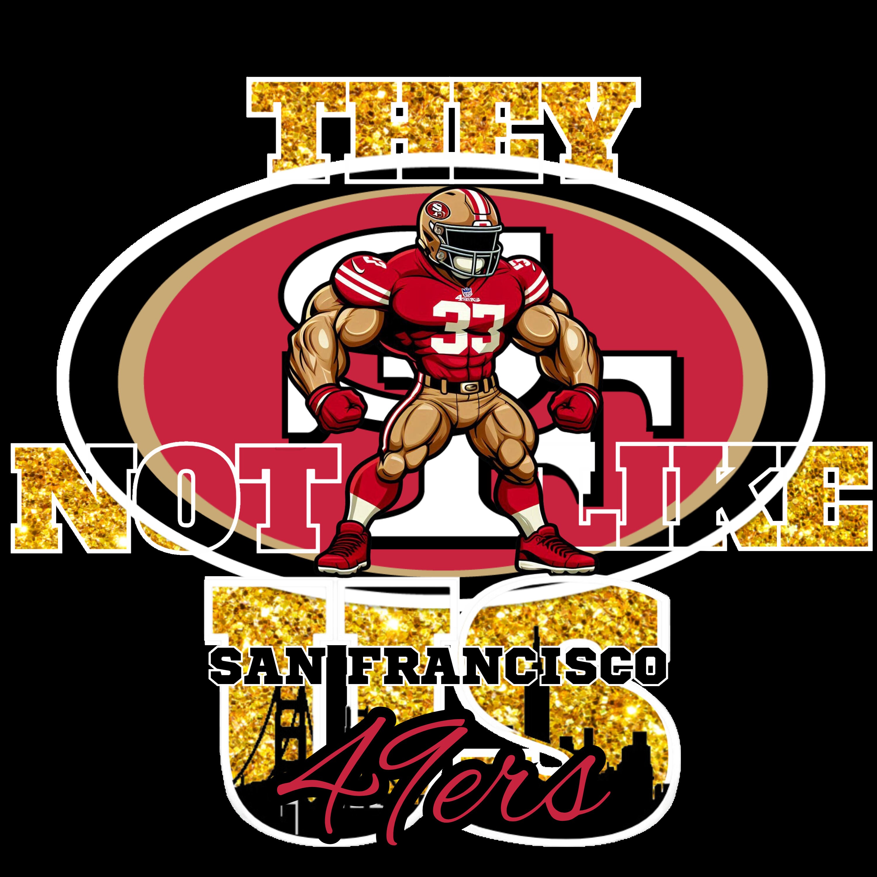 They Not Like Us 49ers Football Player Digital Art - Etsy