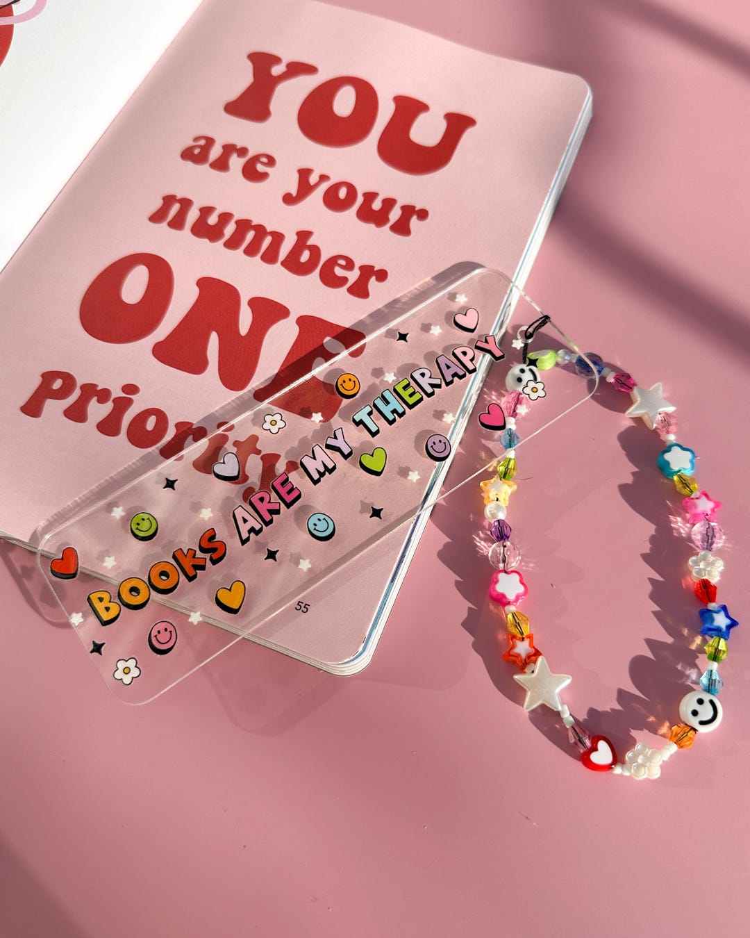 Reading is My Therapy DIY Beading Kit - Diy Craft Kit - Beaded Bookmark ...