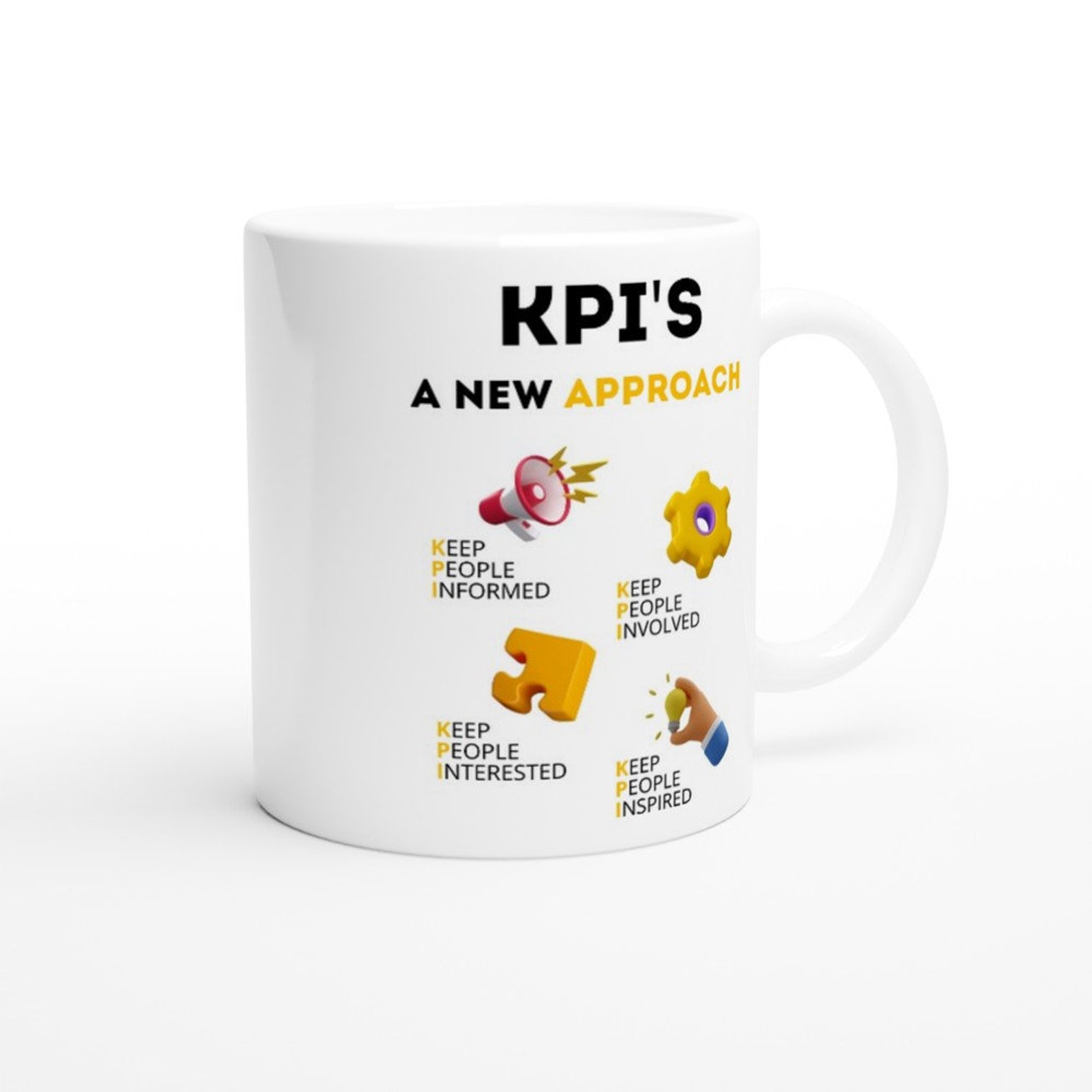 Custom 11oz Coffee Mug With Leadership Quote as a Gift for That Special ...