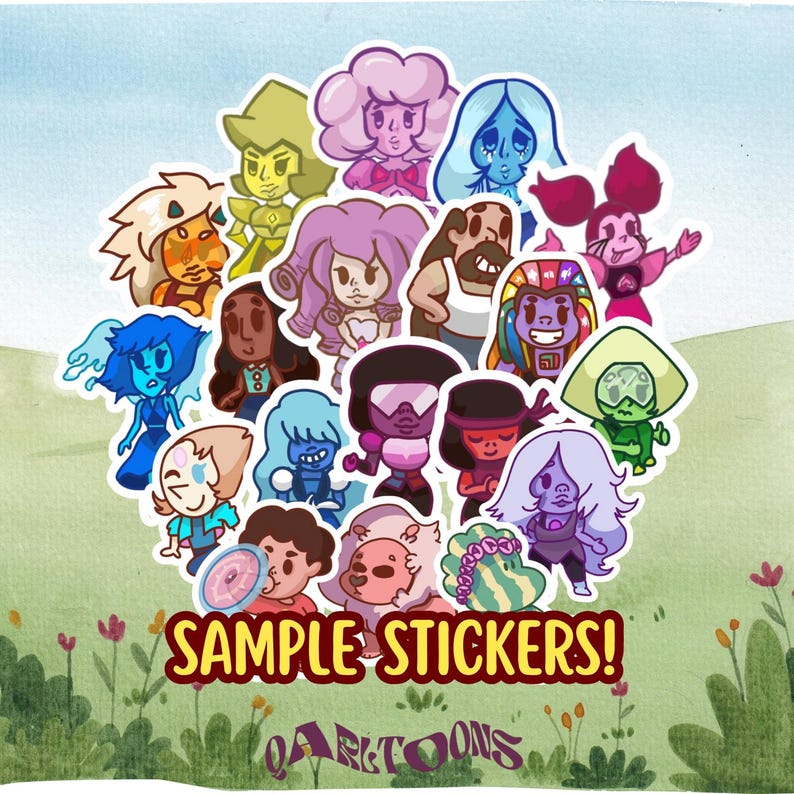 Steven Universe - Sticker Set - Etsy