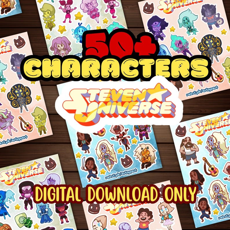 Steven Universe - Sticker Set - Etsy