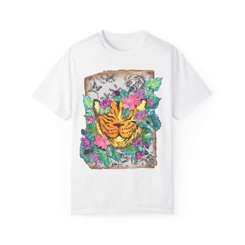 Tiger Pattern Shirts, Vintage Style Shirts, Chic Design Shirts , Cute ...