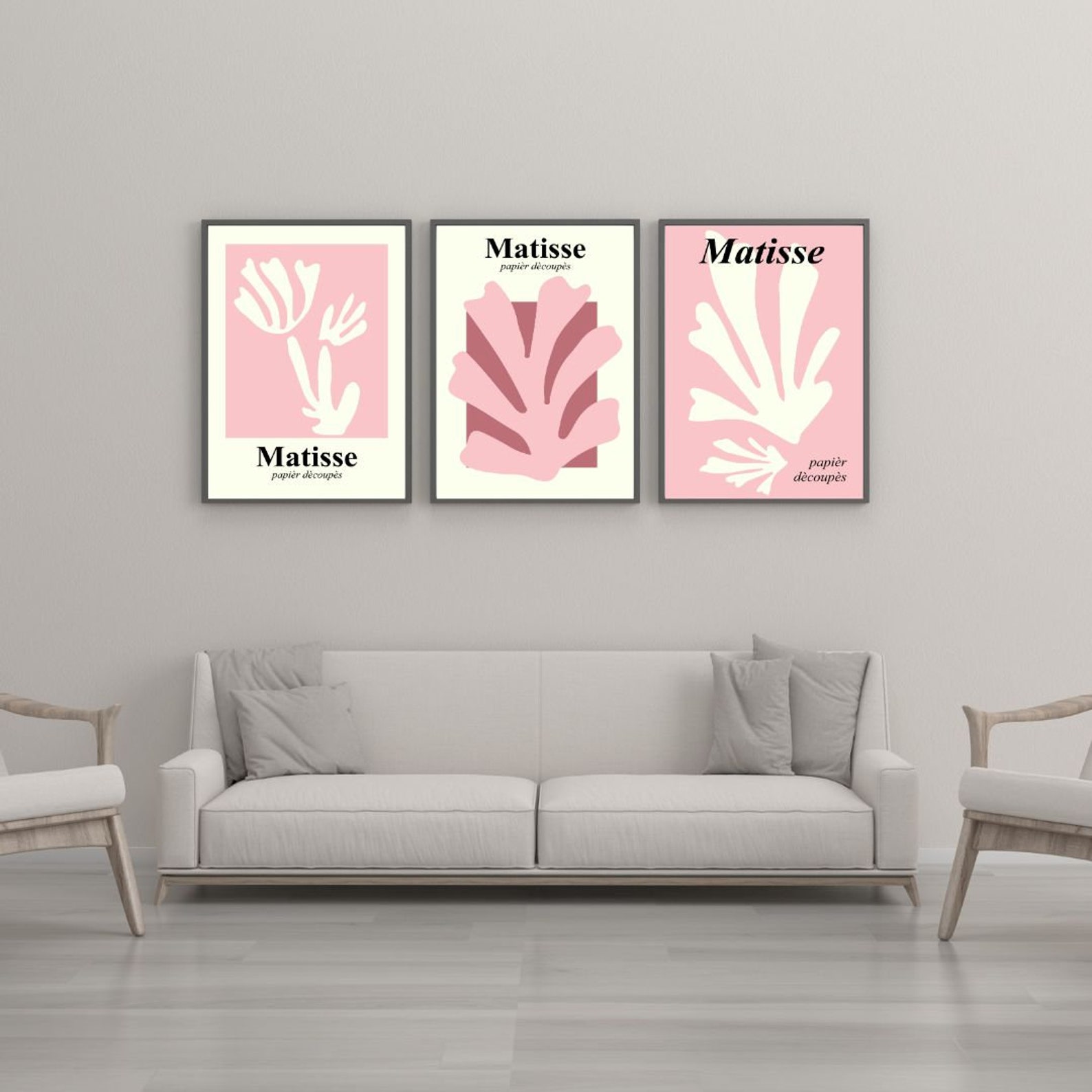 Set of 3 Matisse Print, Henri Matisse Print Set Download, Matisse ...