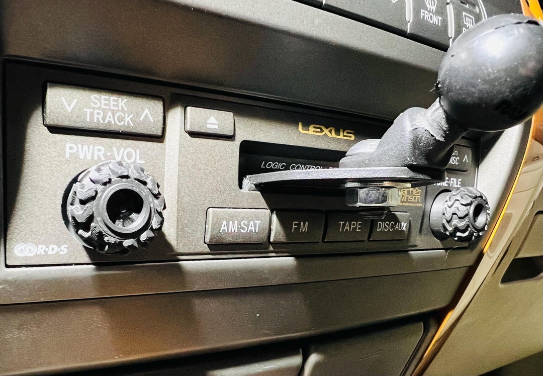 Offroad-styled Volume and Tuner Knobs for Stereo. (FITS VEHICLES WITH ...