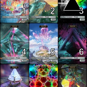 Mtg Prism 0/1 Token Alternative Art // Choose the Art! - for EDH ...