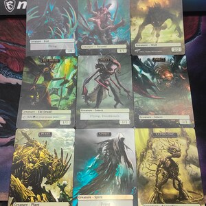 Mtg Insect 1/1 Token for Hornet Queen Alternative Art // Choose the Art ...