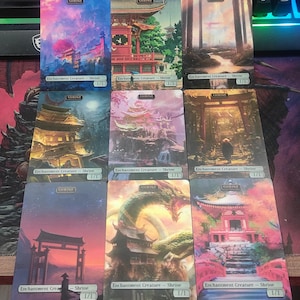 Mtg Shrine 1/1 Token Alternative Art // Choose the Art! - for EDH ...