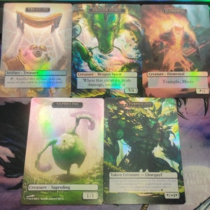 Mtg Tarmogoyf */+1* for Disa the Restless Token Alternative Art ...