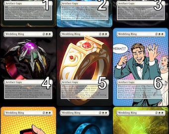 Mtg Samurai 2/2 Token Alternative Art // Choose the Art for EDH, Commander, Cube Draft and ...