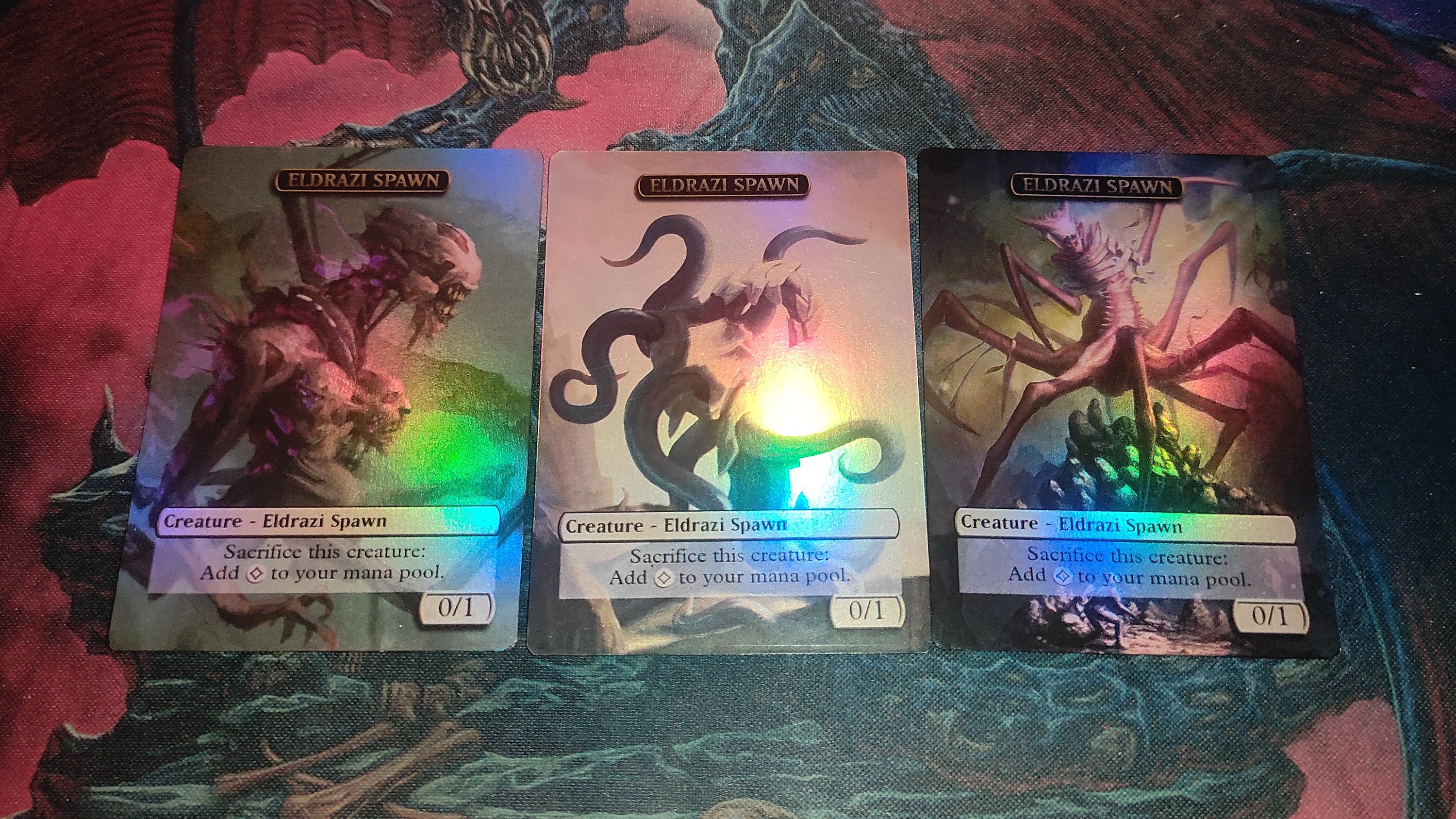 Mtg Eldrazi Spawn 0/1 Token Alternative Art // Choose the Art! - for ...