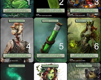 Mtg City Blessing Token Alternative Art // Choose the Art! - for EDH ...