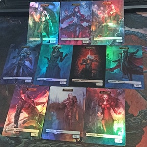 Mtg Blood Token Alternative Art // Choose the Art! - for EDH, Commander ...