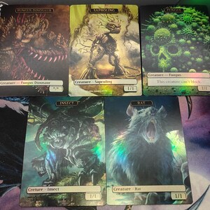 Mtg Fungus Dinosaur */* Token Alternative Art // Choose the Art! - for ...