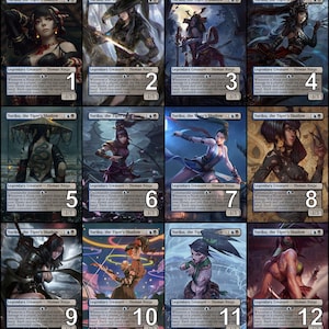 Mtg Yuriko, the Tiger's Shadow Token Alternative Art // Choose the Art ...