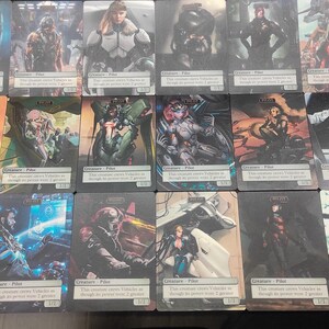 Mtg Pilot 1/1 Token Alternative Art // Choose the Art! - for EDH ...