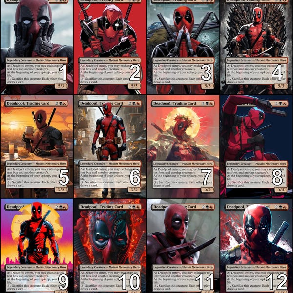 Deadpool - Etsy