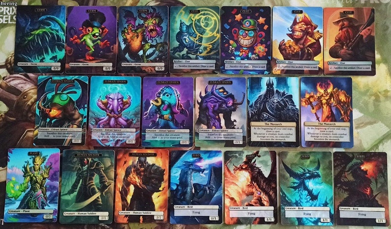 Mtg Tiamat Token Alternative Art // Choose the Art! - for EDH ...