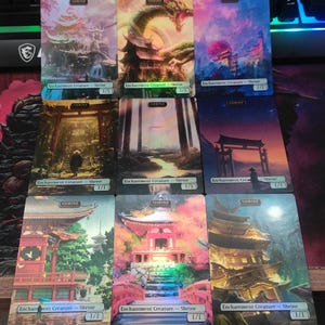 Mtg Shrine 1/1 Token Alternative Art // Choose the Art! - for EDH ...