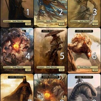 Mtg Rock Token for Toggo Alternative Art // Choose the Art! - for EDH ...