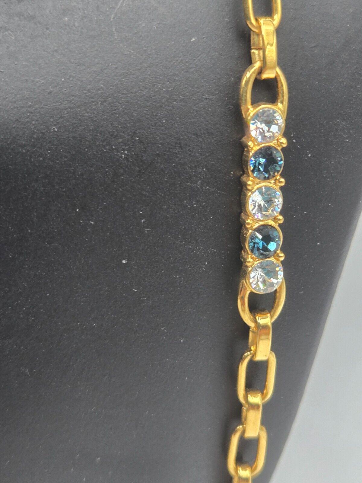 JBK JACQUELINE KENNEDY Grand Tour Necklace Signed on Pendant/pin and ...
