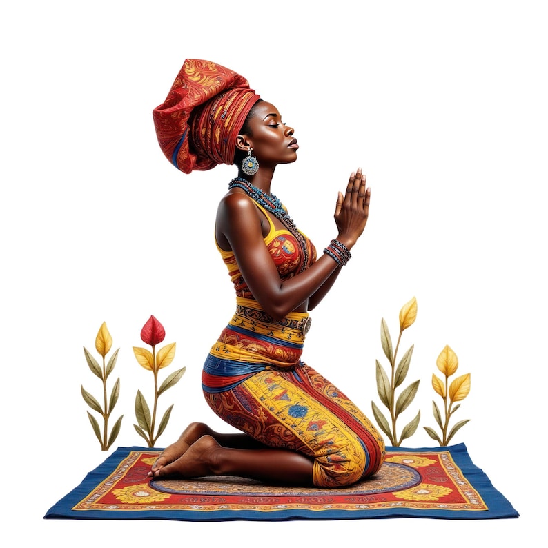 7 Watercolor Black Girl Praying Clip Art, African American Woman Prayer Png, Religious Clipart ...