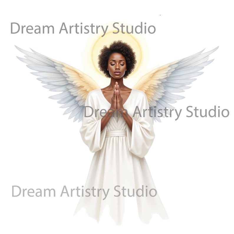 7 Watercolor Black Girl Praying Clip Art, African American Woman Prayer Png, Religious Clipart ...