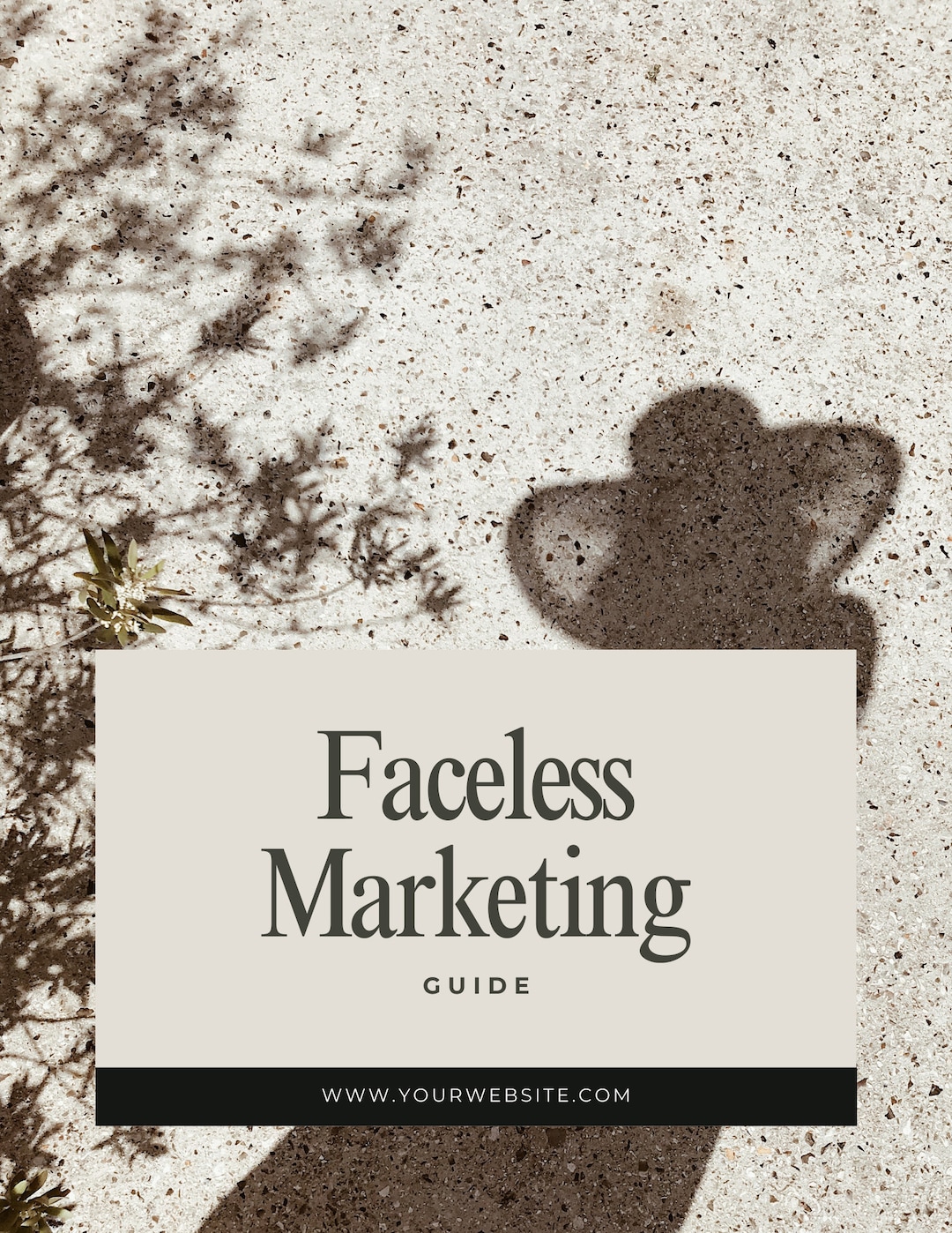 Faceless Marketing Guide & Canva Template 14 Pages - Ideal Lead Magnet for Coaches! Done for You ...