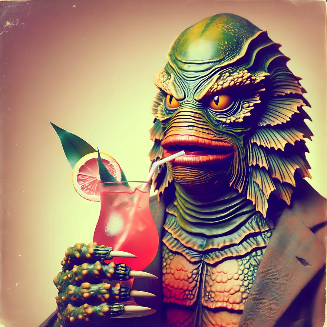 DIGITAL DOWNLOAD Creature Tiki JPEG - Etsy