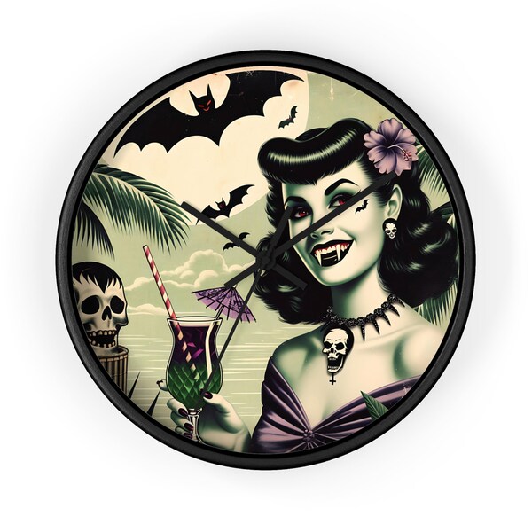 Retro Wall Clock - Etsy UK