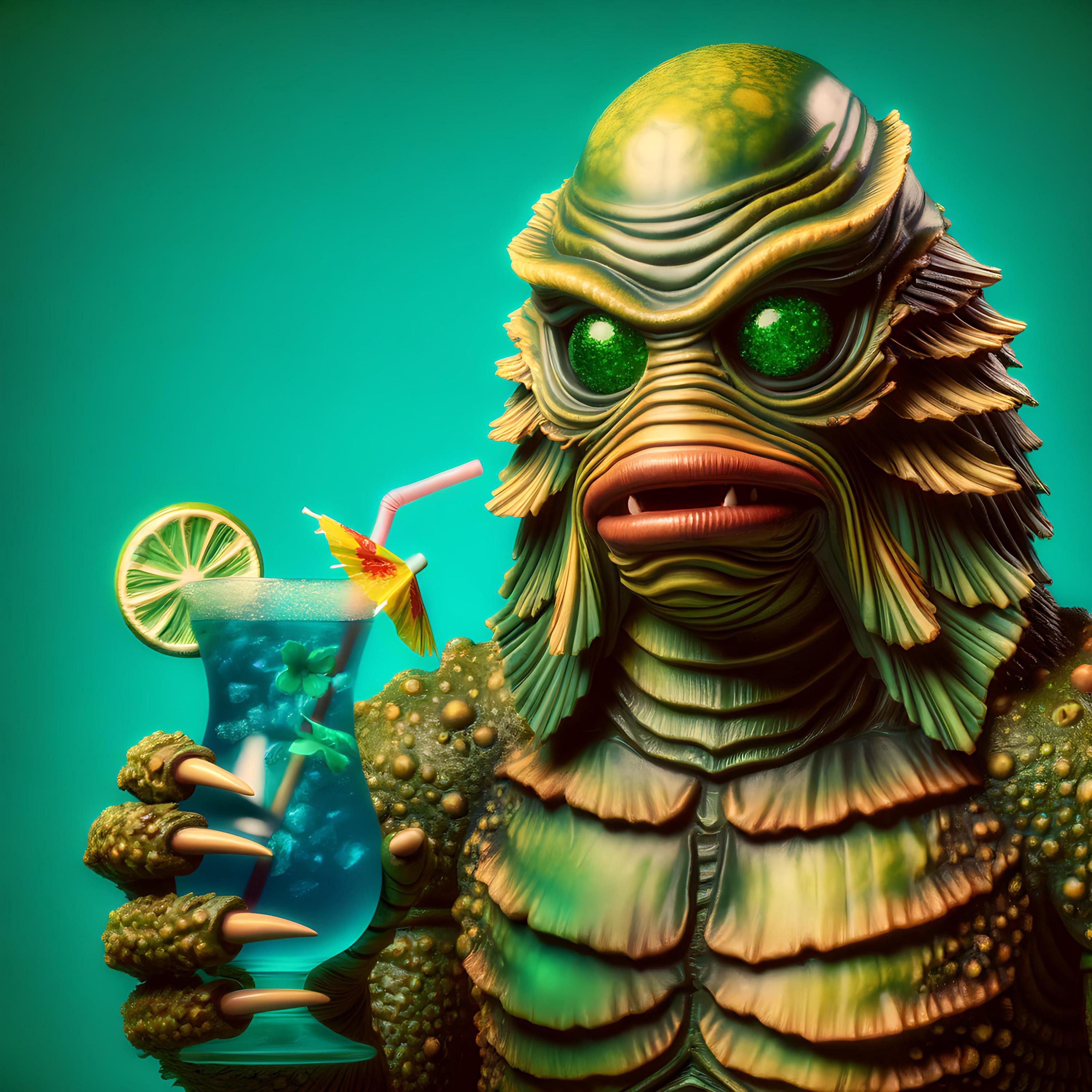 DIGITAL DOWNLOAD Tiki Creature JPEG - Etsy