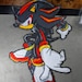 Shadow the Hedgehog Framed Perler Bead Art– Sonic Fan Art, Kawaii ...