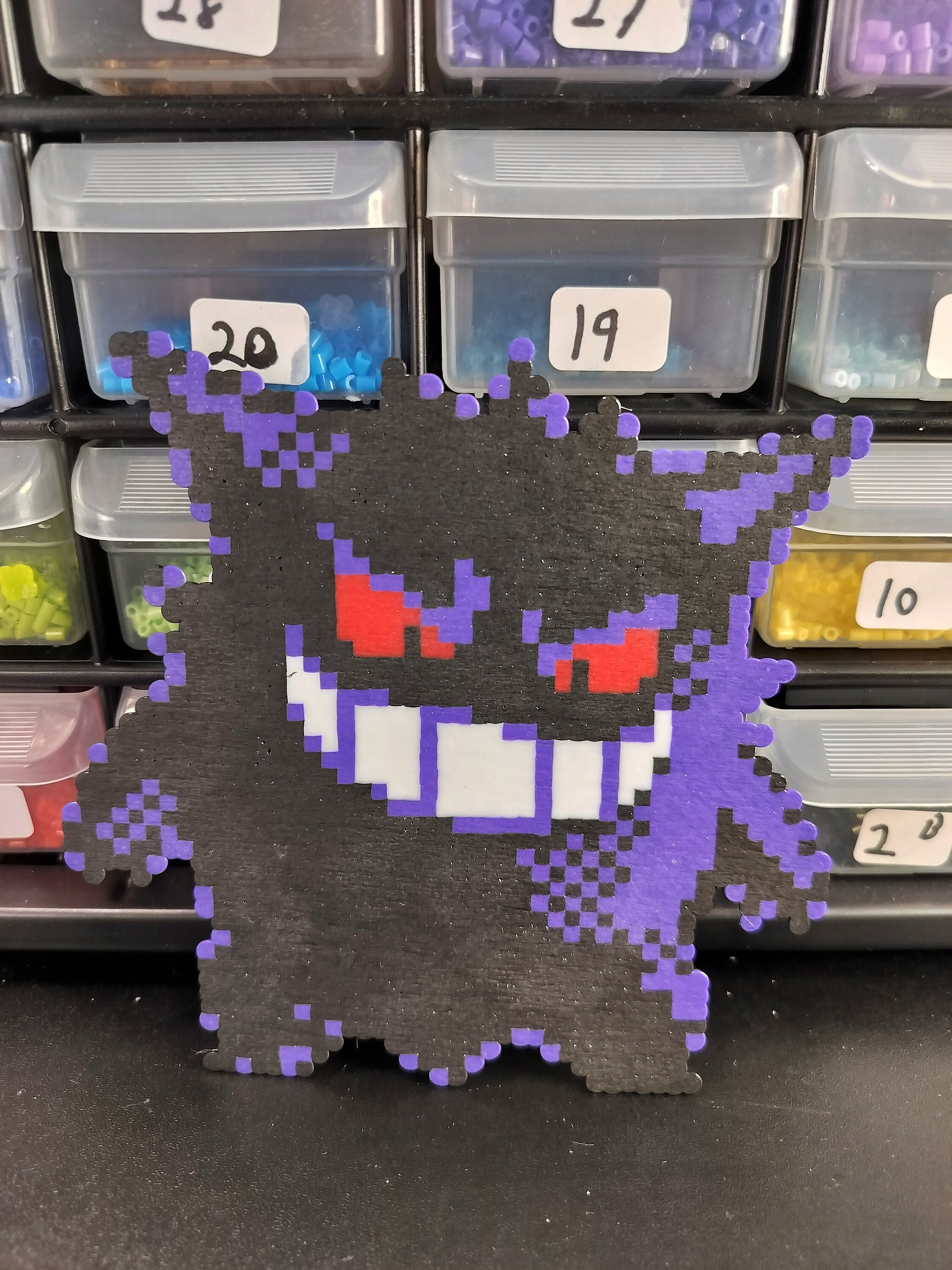Gengar Perler Bead Art gen 2 Sprite - Etsy