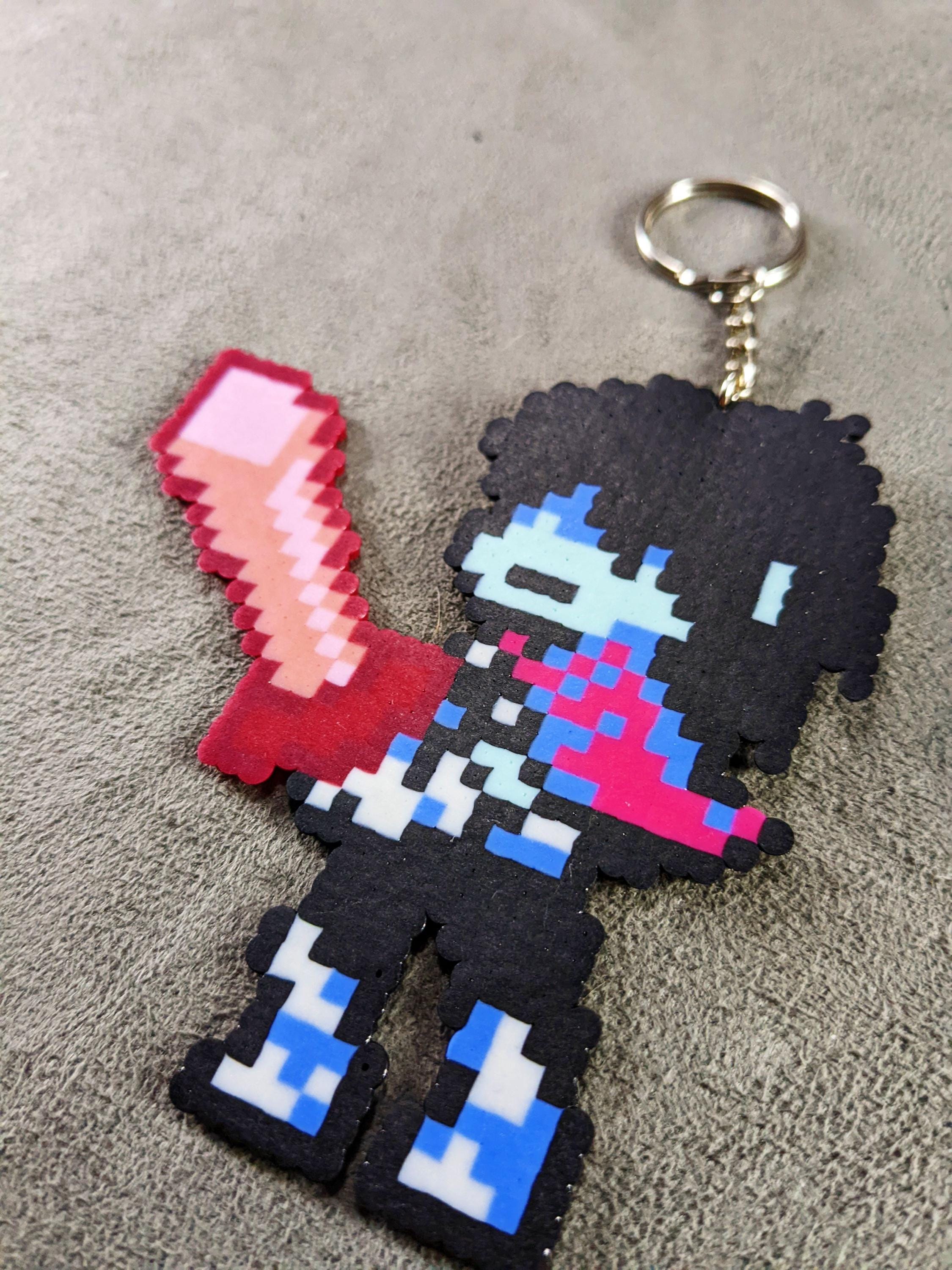Handmade Kris Perler Bead Keychains, Magnets, Pins, and Standalone ...