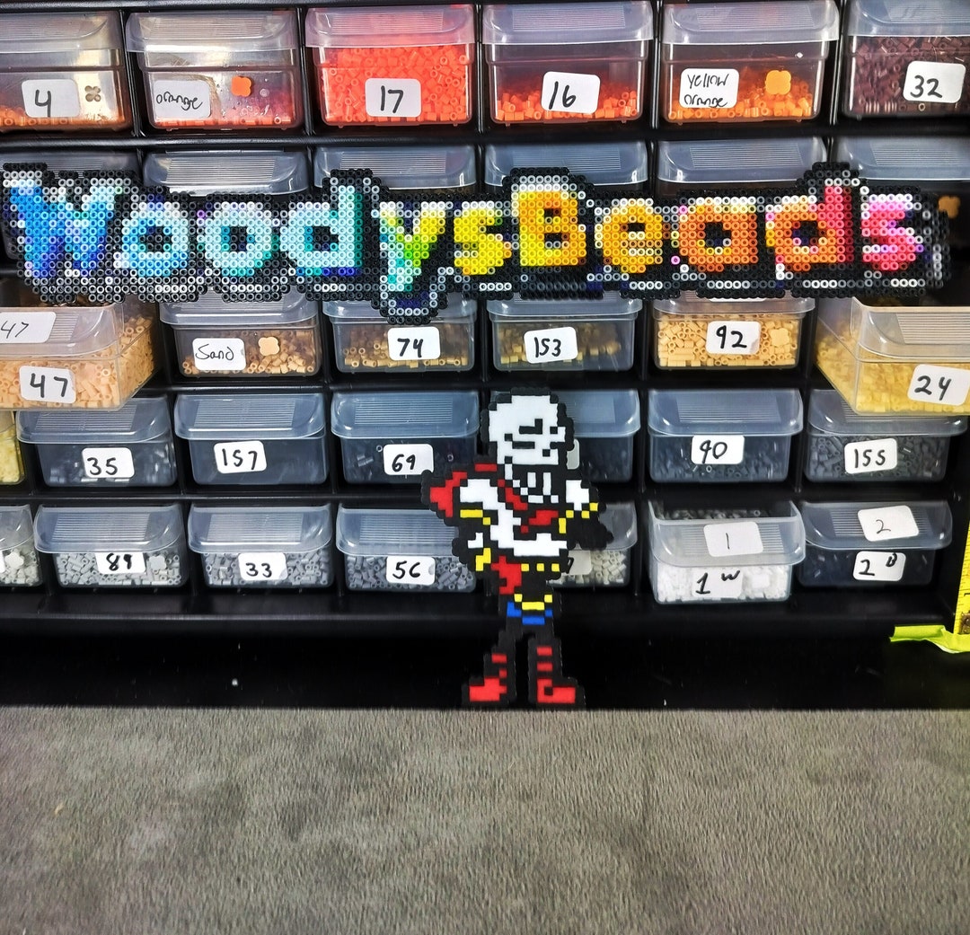 Papyrus Undertale Wall Art, Perler Bead, Picture Frame, Home Decor ...