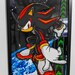Shadow the Hedgehog Framed Perler Bead Art– Sonic Fan Art, Kawaii ...