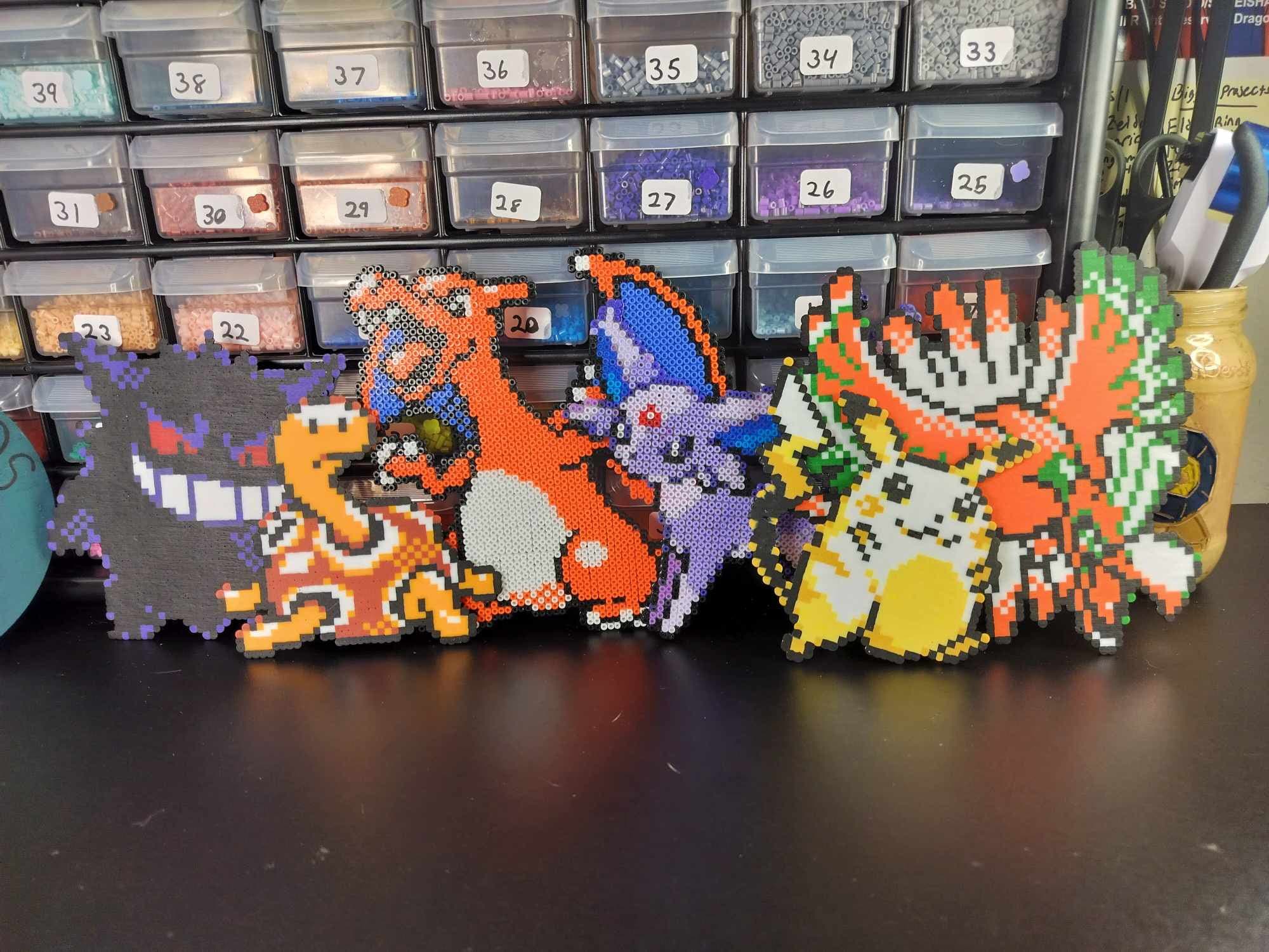 Pick Your Pokemon Perler Bead Art - Etsy
